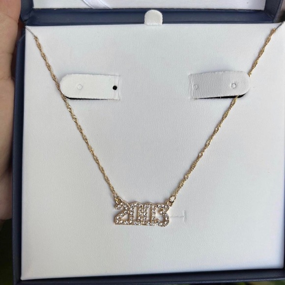 Jewelry | 203 Studded Gold Necklace | Poshmark